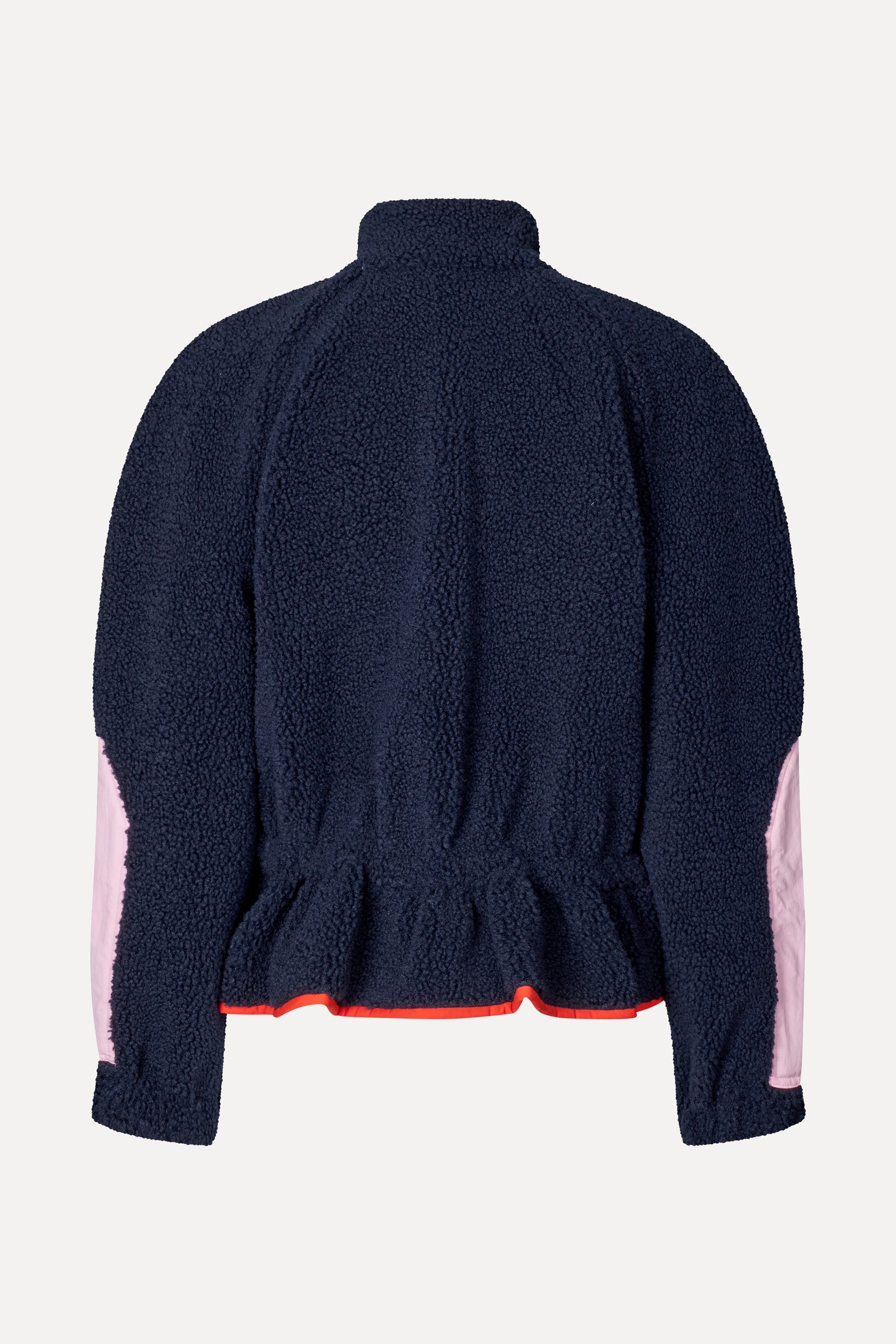 Dropped Shoulder Gathered Jacket - Black Iris - Stine Goya