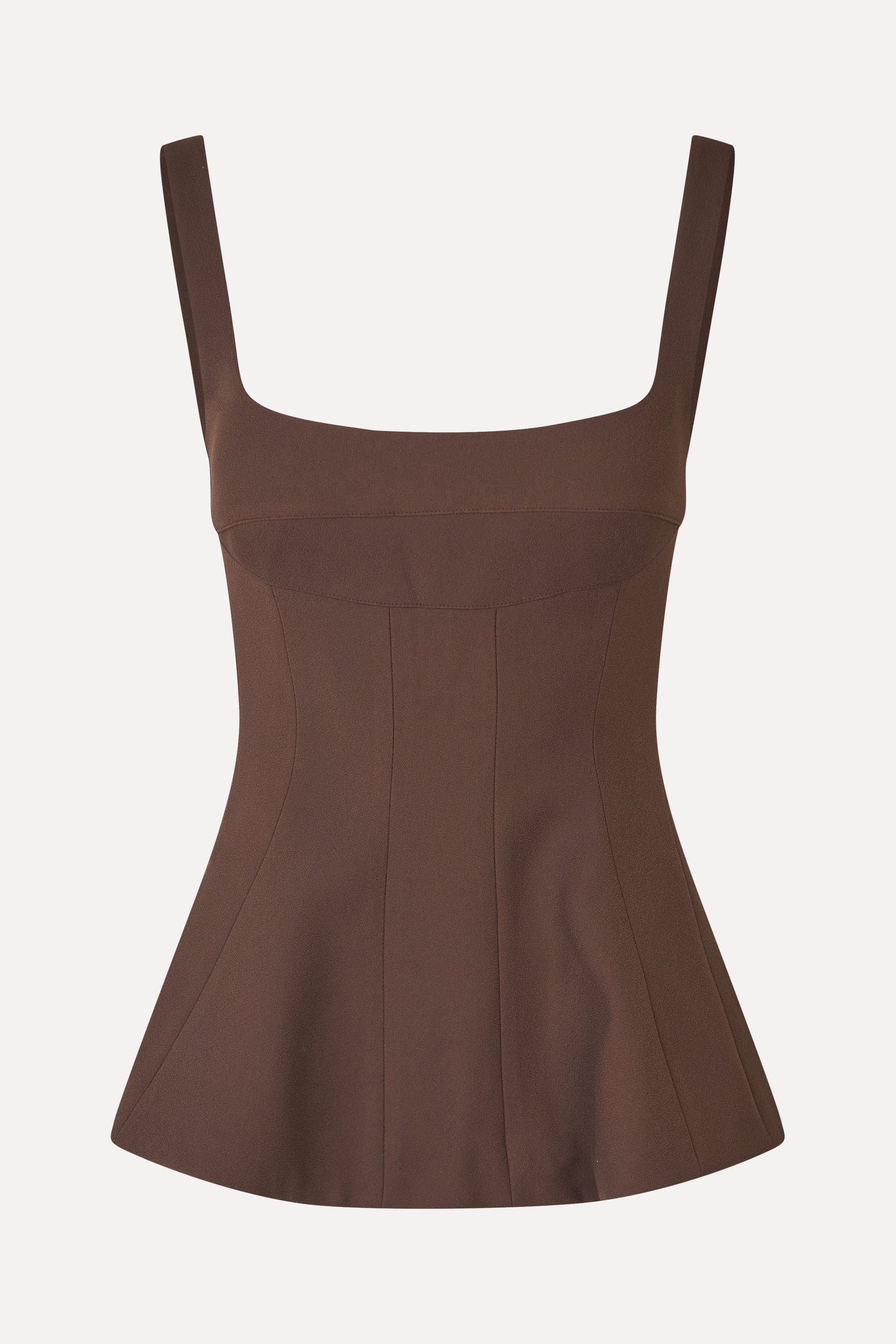 Elevated Structured Top - Cocoa - Stine Goya