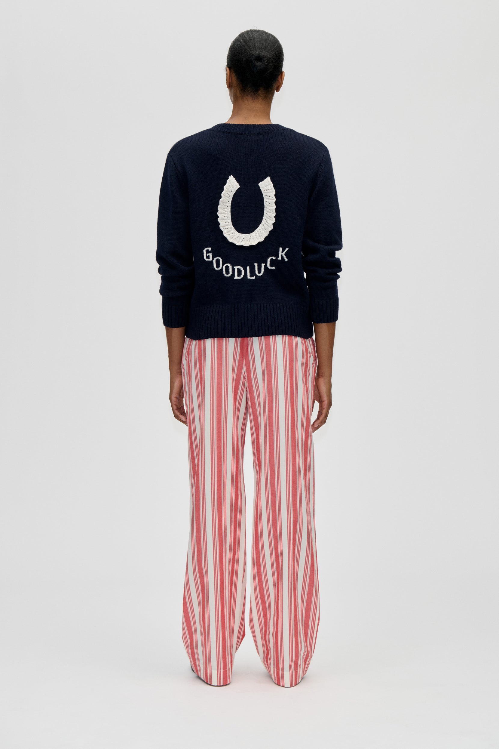 Gathered Boxer Pants - Scarlet Trot - Stine Goya