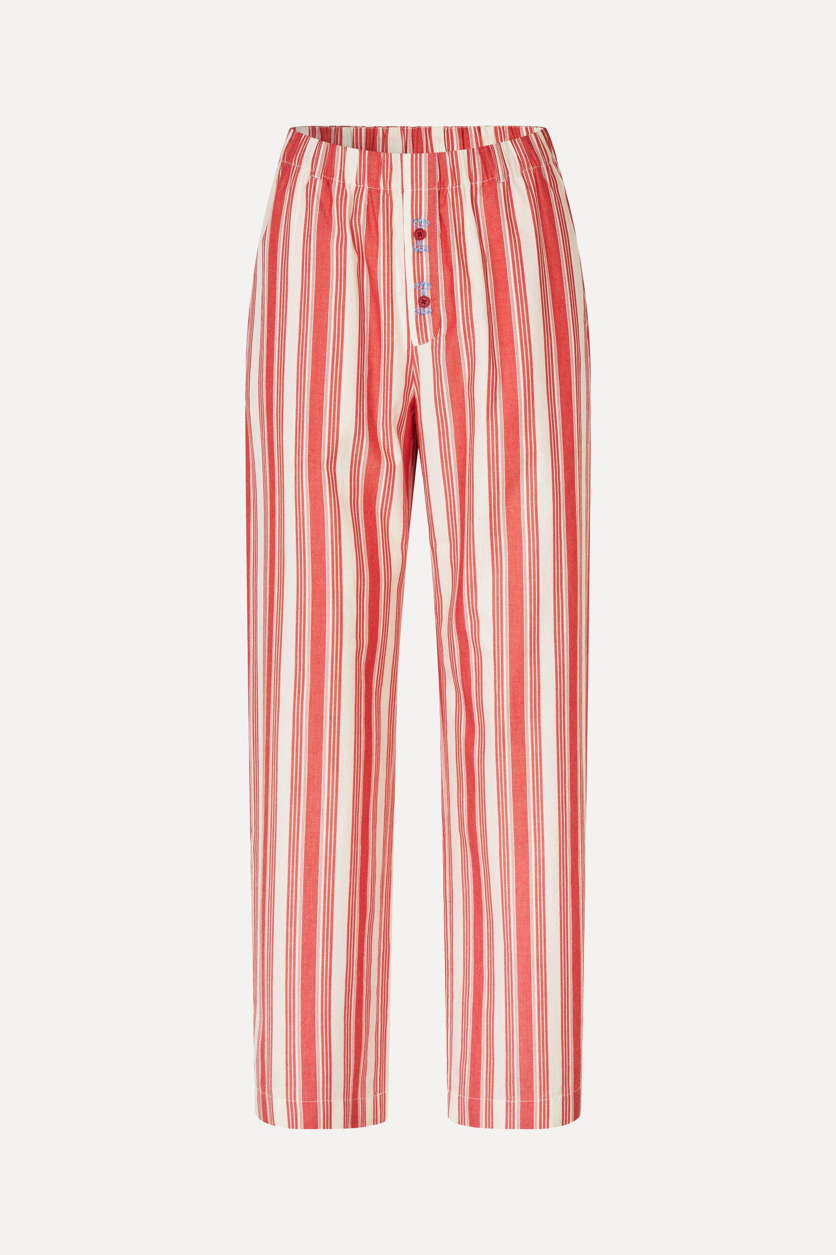 Gathered Boxer Pants - Scarlet Trot - Stine Goya