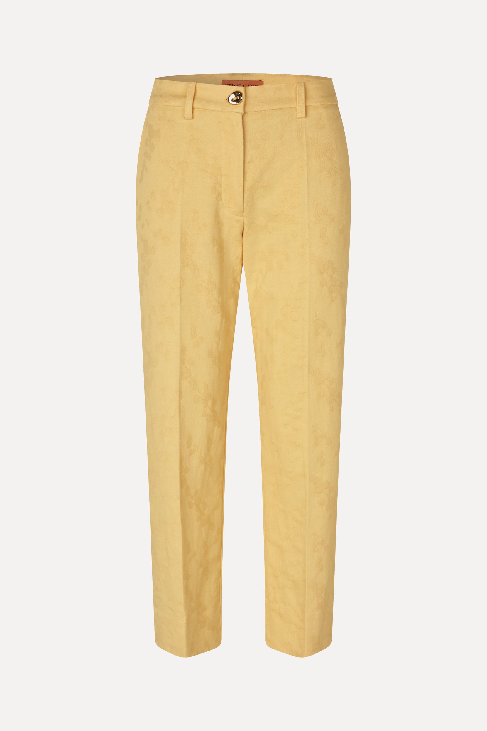 Straight Tailored Pants - Mimosa - Stine Goya