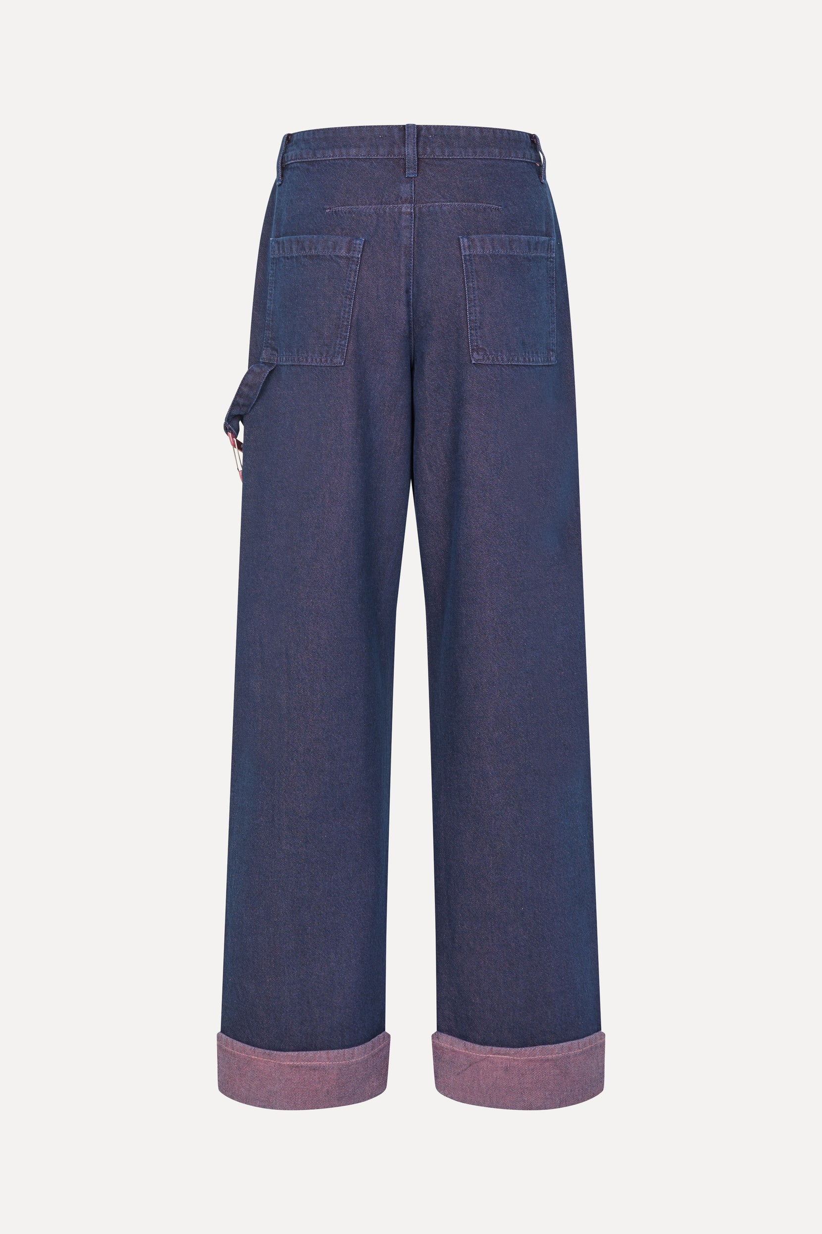 Twist Knee Seams Pants - Dusky / Dried Rose - Stine Goya